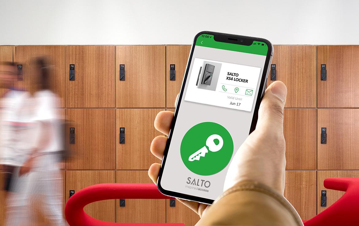The new SALTO XS4 Locker with embedded BLE technology | Glosec